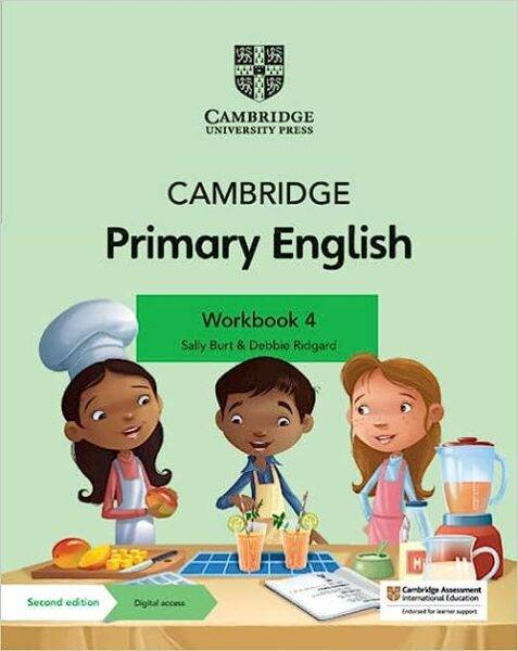 Cambridge Primary English Workbook 4 (2nd edition) - Yangon Book Shop