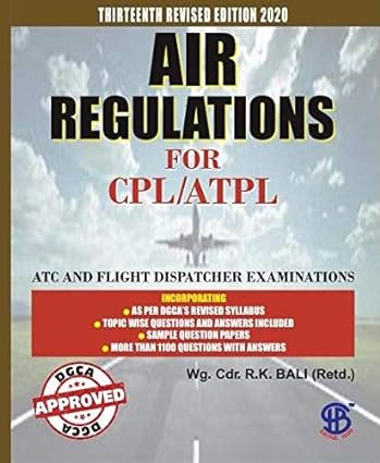 Air Regulations for CPL/ATPL Thirteenth Revised Edition - Yangon Book Shop