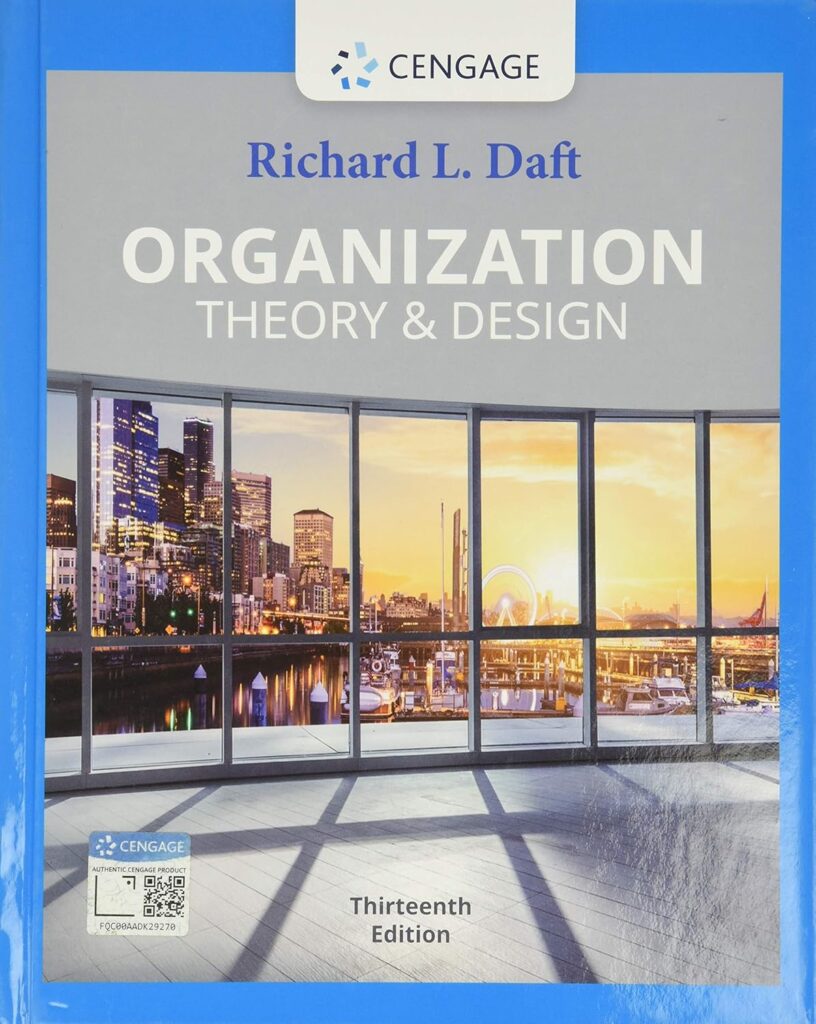 Organization Theory & Design 13th Edition - Yangon Book Shop