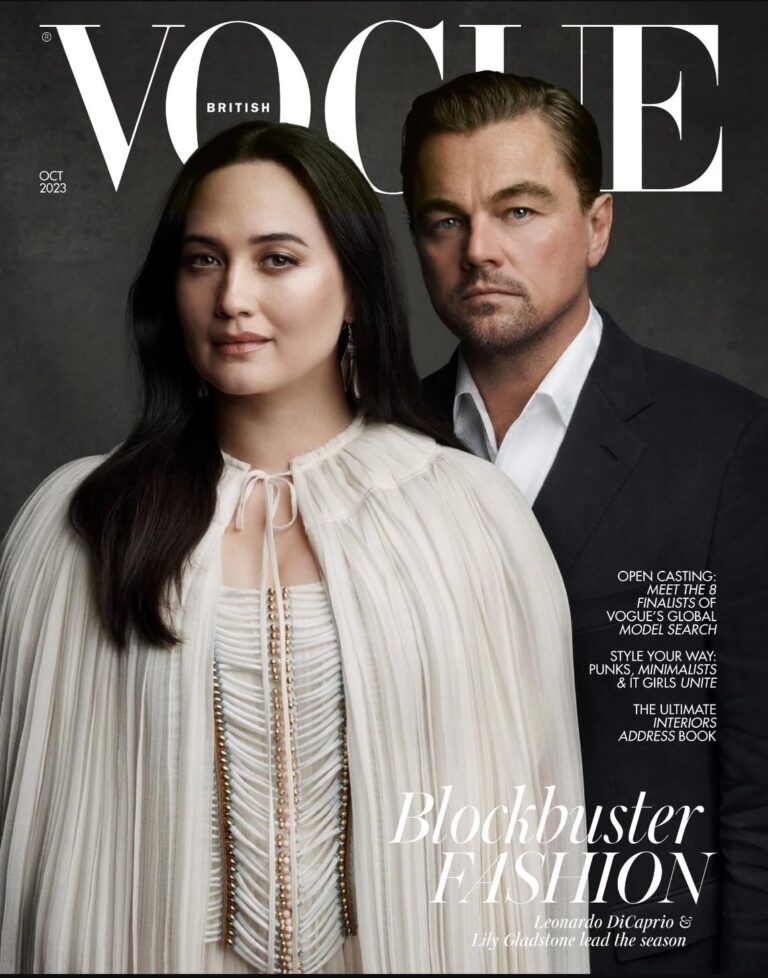 Vogue UK October 2023 color - Yangon Book Shop